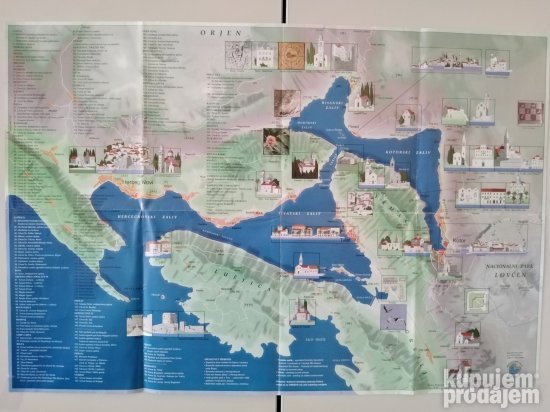 Karta Boke Kotorske - KupujemProdajem