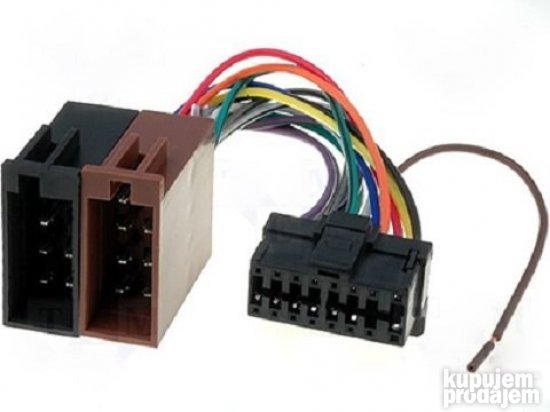 ISO Konektor za radio zenski euro dzek - PIONEER 16p ZRS-70 - KupujemProdajem