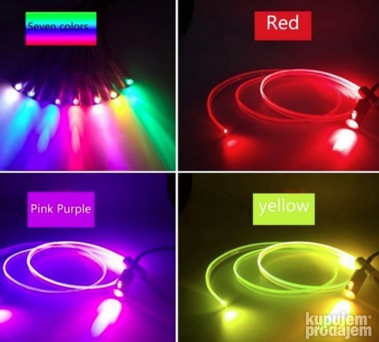 RGB LED Niti Ambijentalno osvetljenje za auto enterijer - KupujemProdajem