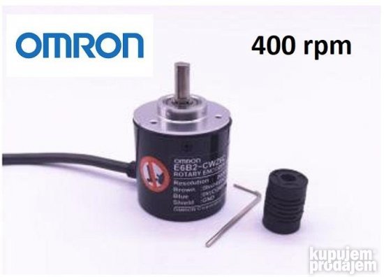 Rotacioni enkoder - 400 impulsa - OMRON - Push-pull PNP - KupujemProdajem