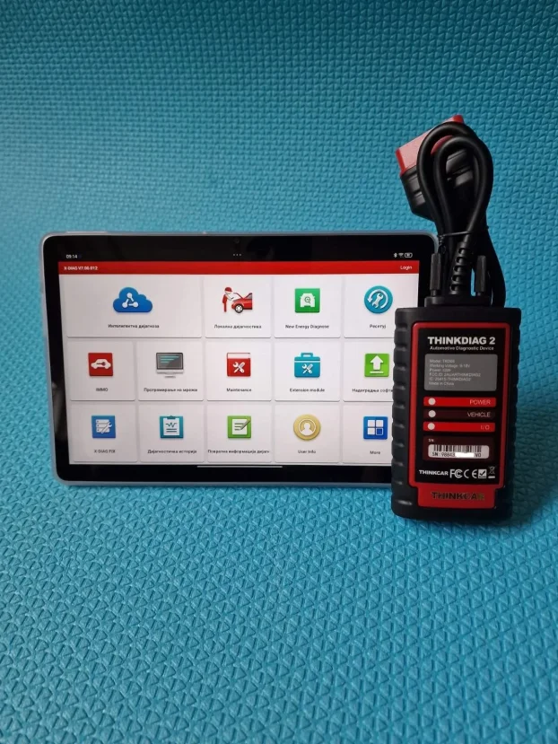 Launch THINKDIAG 2 + Xdiag + Lenovo 10" tablet 4/128 GB - KupujemProdajem
