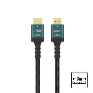 Kabal pleteni HDMI 8K 60Hz sa HDMI 2.1 8K 60Hz 48Gbps alu 3m ...
