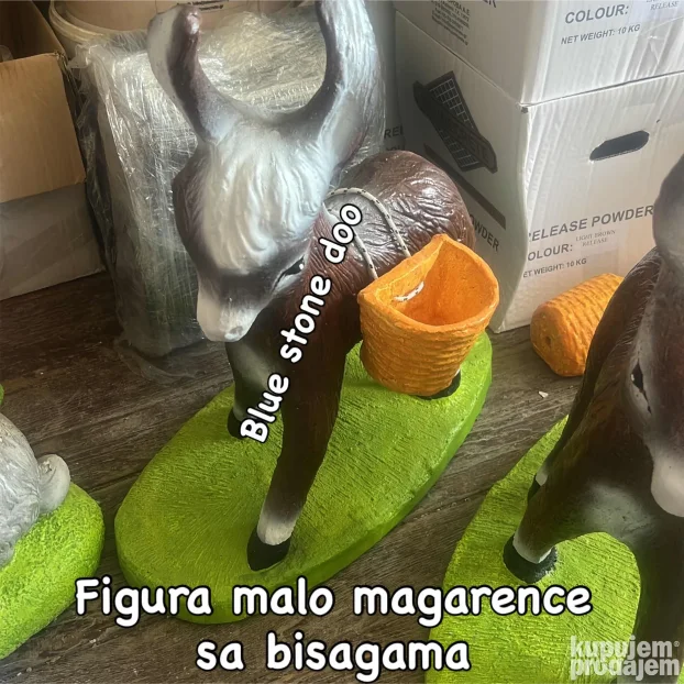 betonska figura magarence manje sa bisagama - KupujemProdajem