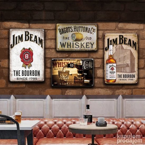 Retro print na medijapanu,Slike za Bar Pab Kafić Restoran - KupujemProdajem