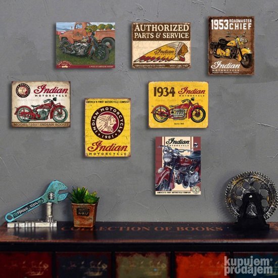 Retro print na medijapanu,Slike za Bar Pab Kafić Restoran - KupujemProdajem