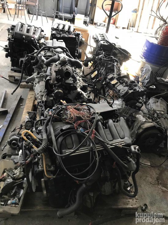 Motor menjač E39 E46 E87 E90 E91 E60 E61 - KupujemProdajem