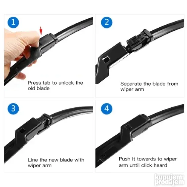 Brisaci Tipski Brisaci za RANGE ROVER Evoque 011 - 018 - KupujemProdajem