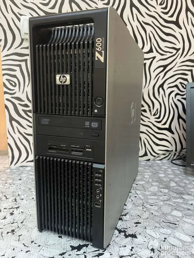 HP Z600 2x Xeon E5620 -32gb ddr3-128SSD+500hdd-Quadro 4000 ...