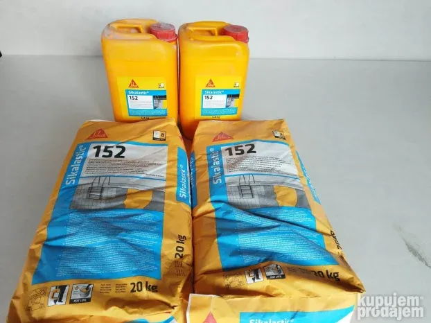 Sika lastic 152 2k dvokomponentna hidroizolacija - KupujemProdajem