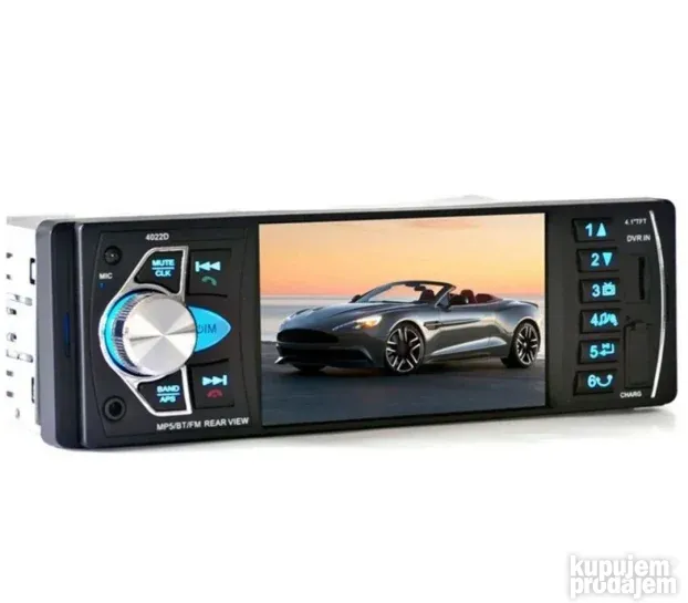 NOVO! Multimedia MP5 1din Auto Radio MP3/MP5/Usb Mp5 - KupujemProdajem