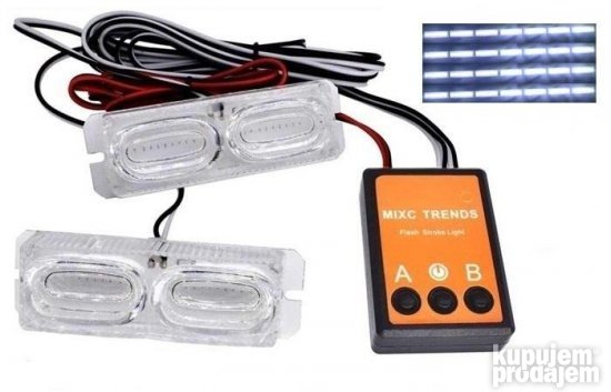 LED blinkeri 7cm x 3cm 2 komada 12v-24v BELI - KupujemProdajem