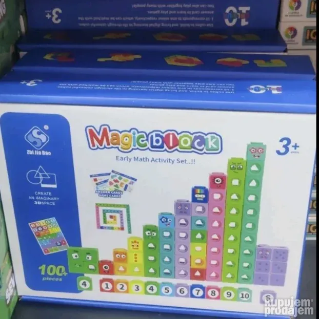 Kockice 100+ sabiranje Matematika ucenje Matematike - KupujemProdajem