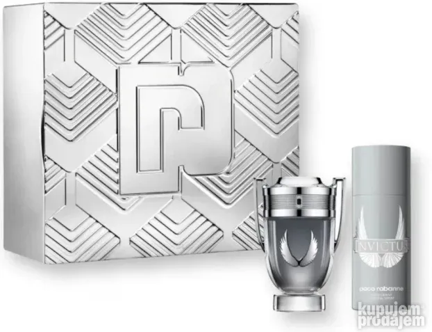 Paco Rabanne Invictus Platinum SET 100ml edp + 150ml DEO - KupujemProdajem