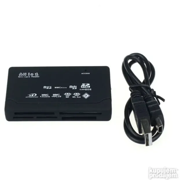 All in One Citac Kartica SD M2 XD CF MICRO SD - 2.0 - KupujemProdajem