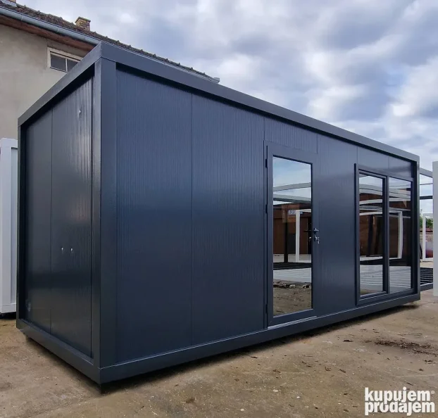 AKCIJA! Kontejner vikendica antracit - Varmus - KupujemProdajem