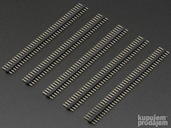 Pin letvica muška 40pin 2.54mm - KupujemProdajem