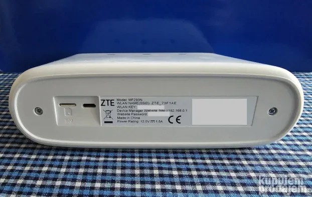 ZTE MF293N - 4G LTE Internet Ruter - SIM FREE - SVE MREZE ...