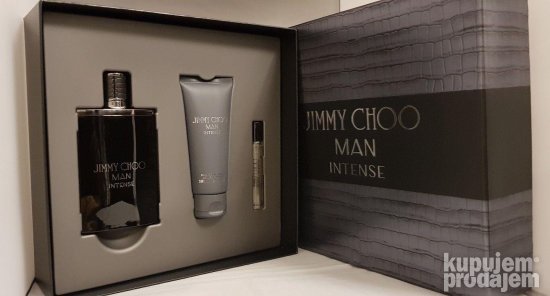 Jimmy Choo Man Intense SET 100ml edt + 100ml SG + 7.5ml edt ...