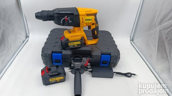 Dewalt Aku hilti bušilica 88v + dve baterije - KupujemProdajem