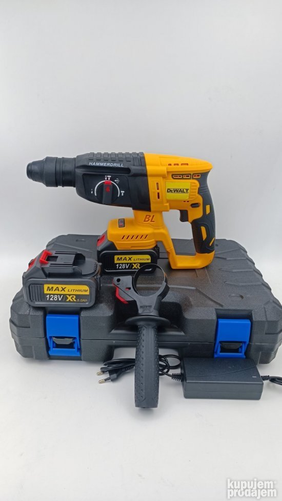 Dewalt Aku hilti bušilica 88v + dve baterije - KupujemProdajem
