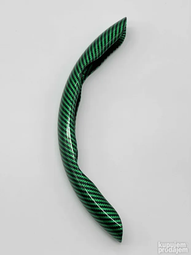 Obloga Volana KARBON - Navlaka Za Volan Polu Mesec Zelena B ...