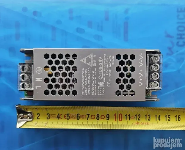 24V 100W Ispravljač Trafo Transformator za LED traku - KupujemProdajem