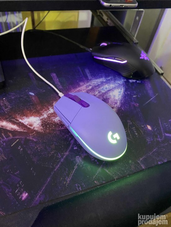 Logitech g102 Lightsync plavi / purple RGB mis - KupujemProdajem