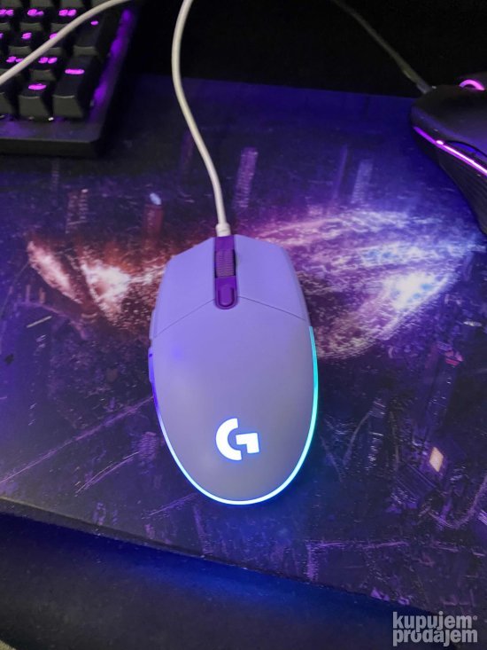 Logitech g102 Lightsync plavi / purple RGB mis - KupujemProdajem