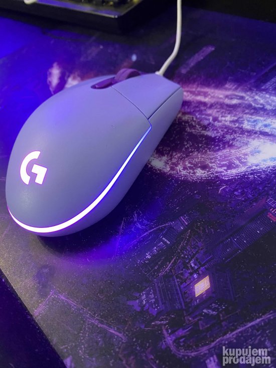 Logitech g102 Lightsync plavi / purple RGB mis - KupujemProdajem