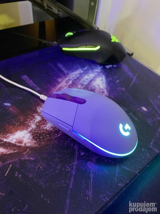 Logitech g102 Lightsync plavi / purple RGB mis - KupujemProdajem