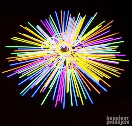 Svetleci stapici - Narukvice 15kom. - KupujemProdajem