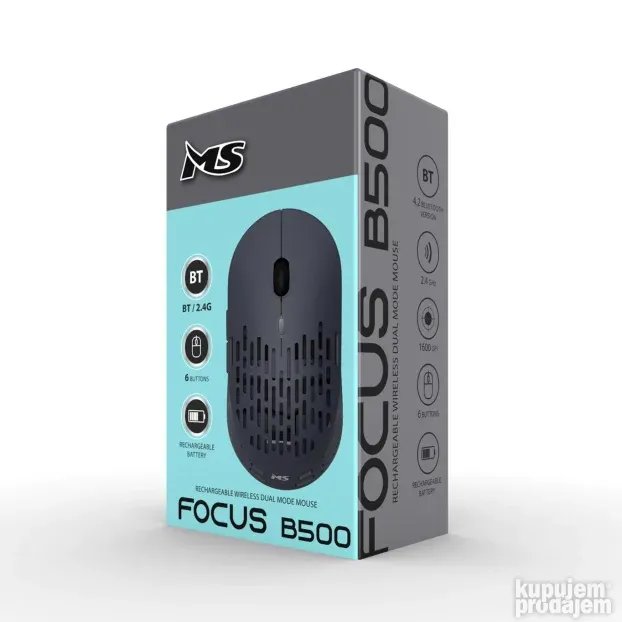 Miš, MS Focus B500 bežični - KupujemProdajem