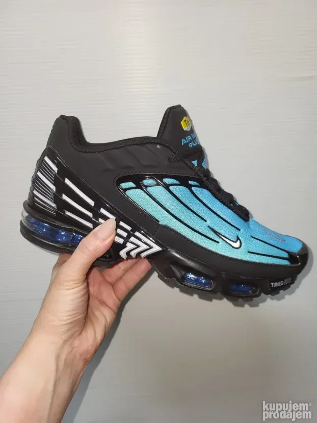 NIKE AIR MAX PLUS TN 3 , White Laser Blue; Plave TN Patike ...