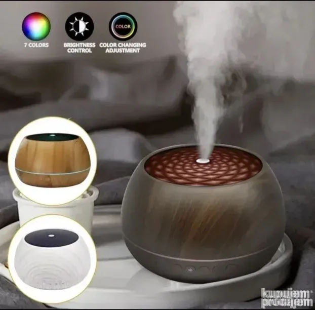 LED Difuzer vazduha Aroma difuzer Ovlaživač rgb - KupujemProdajem