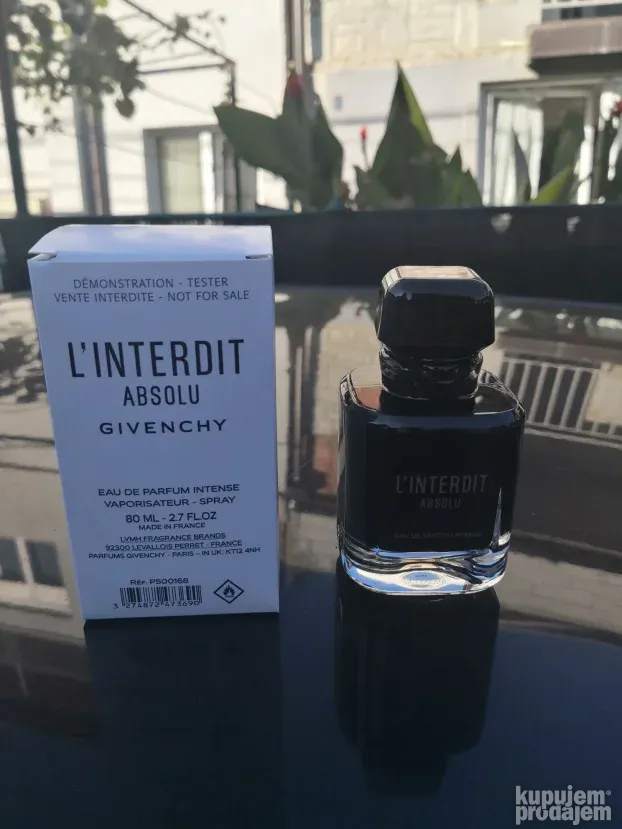 Givenchy L'interdit absolu intense edp 80ml tstr - KupujemProdajem