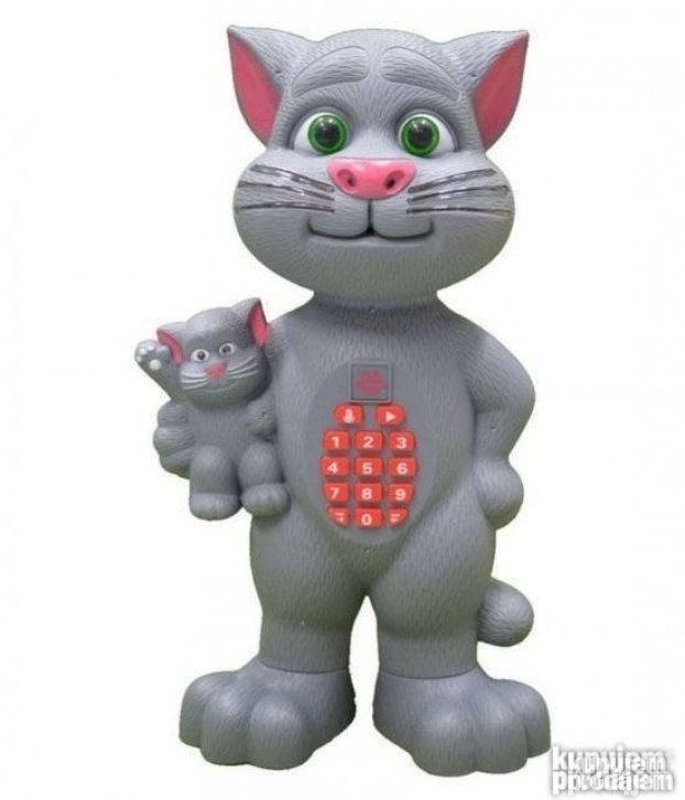 Macak Tom sa bebom -Macak koji prica -Talking Tom - KupujemProdajem