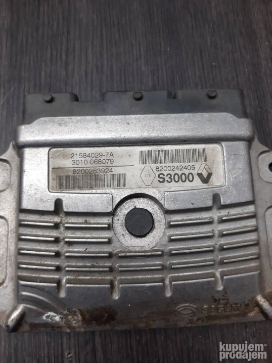 Renault ECU S3000 Sagem Motorni Računar - KupujemProdajem