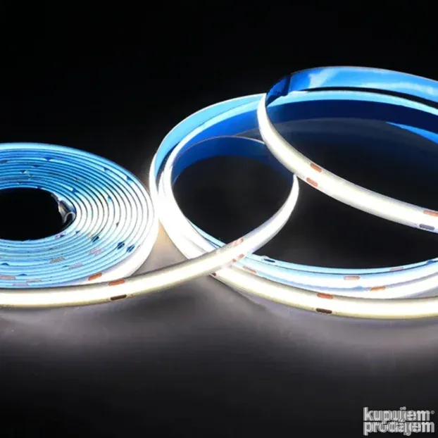 Cob LED Traka 12V 9W 6500K Bela TRAKA COB LED LED COB TRAKA ...