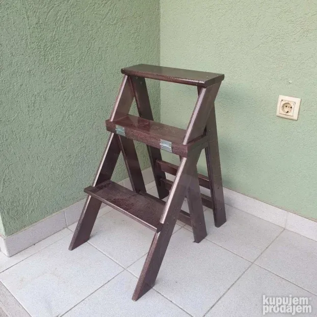 Drvena stolica merdevina - KupujemProdajem