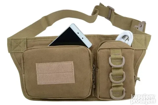 Torbica Oko Struka Takticka Vojna Pederusa Model 6 - KupujemProdajem