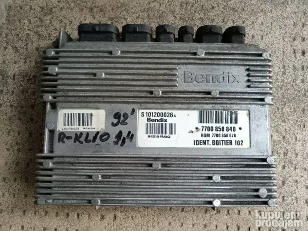 Kompjuter transmisije Renault Clio 1 racunar Reno Klio - KupujemProdajem