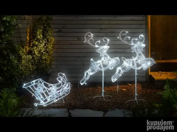 Dekorativne 3d figure irvasi i sanke - KupujemProdajem