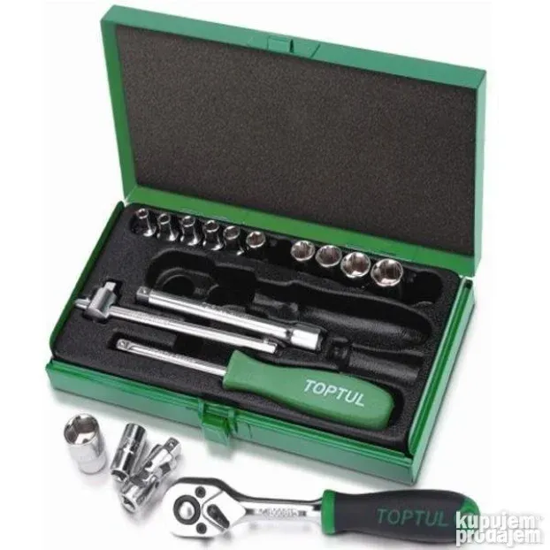 TOPTUL Set alata 1/4", 17 kom. - PROFI - KupujemProdajem