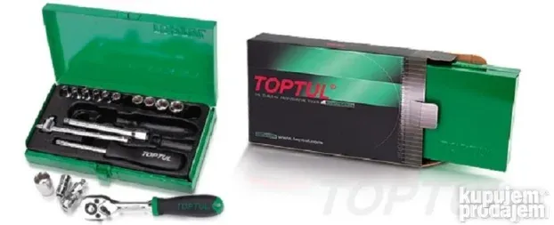 TOPTUL Set alata 1/4", 17 kom. - PROFI - KupujemProdajem