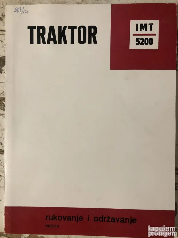 IMT 5200 Uputstvo - KupujemProdajem