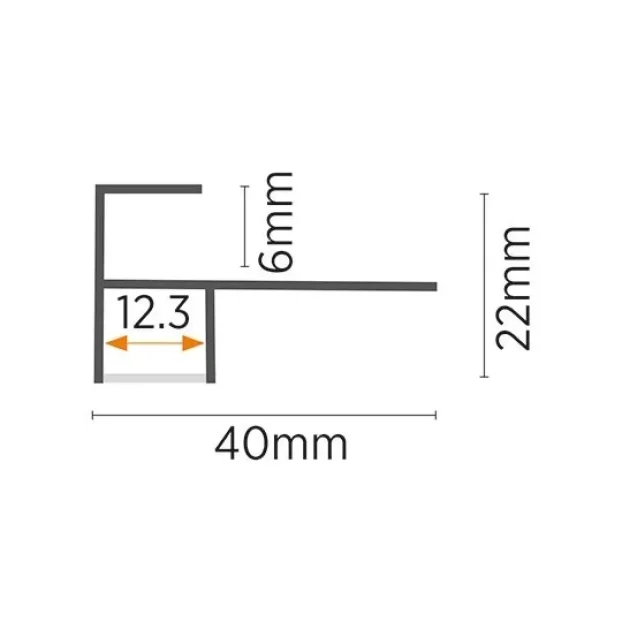 Alu LED profil za pločice Aluminijumski profili za LED trake ...