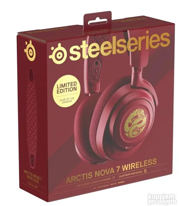 STEELSERIES Arctis Nova 7 Dragon Edition Red Dragon! - KupujemProdajem