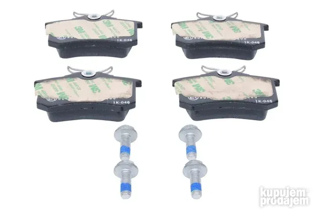 Zadnje kočione pločice ATE Citroen Berlingo C2 C3 C4 XSARA ...