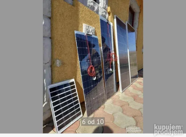 Solarni PANELI 300w 12v monokristalni savitljivi - KupujemProdajem