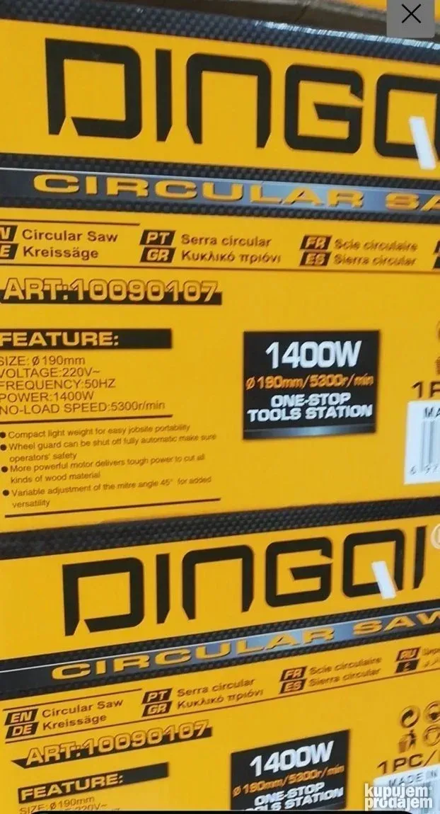 Cirkular profi Dinqi novo - KupujemProdajem